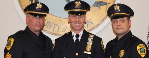 Three Union Police Officers Receive Promotions | Union, NJ News TAPinto