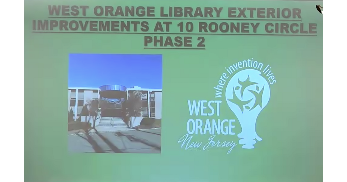 West Orange Library/Rooney Circle Bond Ordinance Motion Fails on First ...