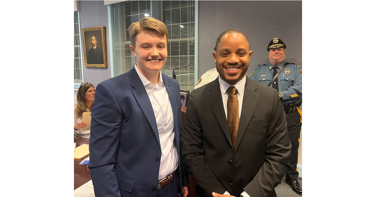 Chatham Borough Mayor Dempsey Swears in New Police Officers Nwadinma ...