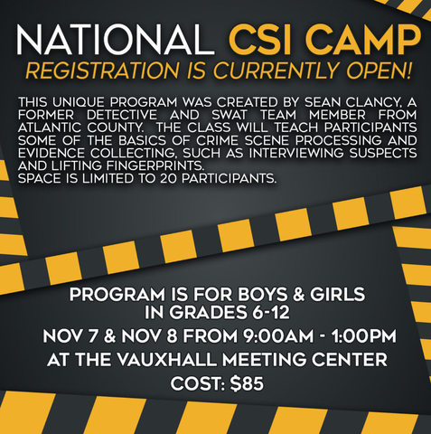 Registration Now Open for National CSI Camp | News TAPinto