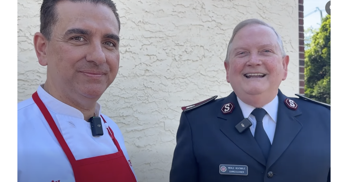 Cake Boss Star Buddy Valastro Joins Salvation Army at Cranford VFW 335 ...