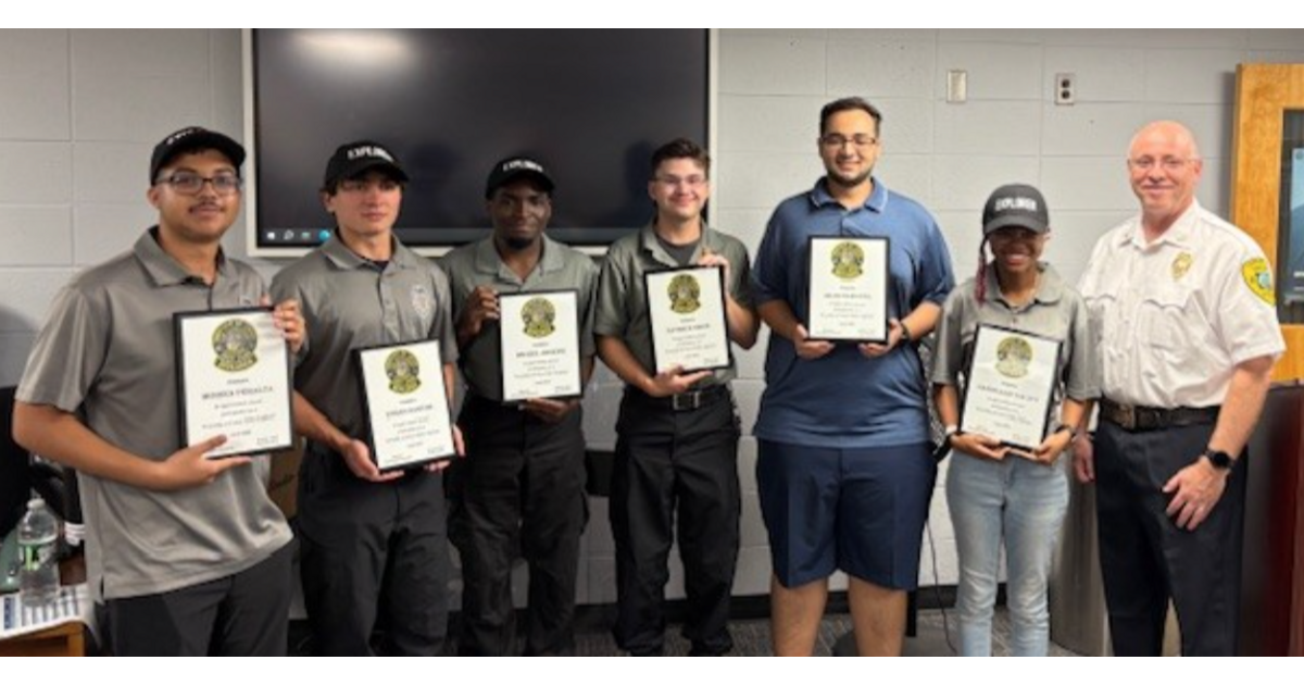 Six High School Seniors Graduate from Union Police Explorers Program ...