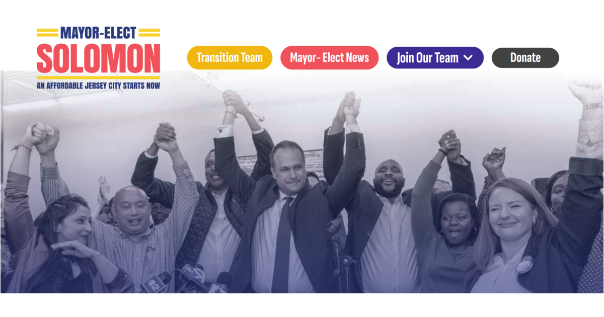 Mayor-elect Solomon Launches Transition Website, Invites Community ...