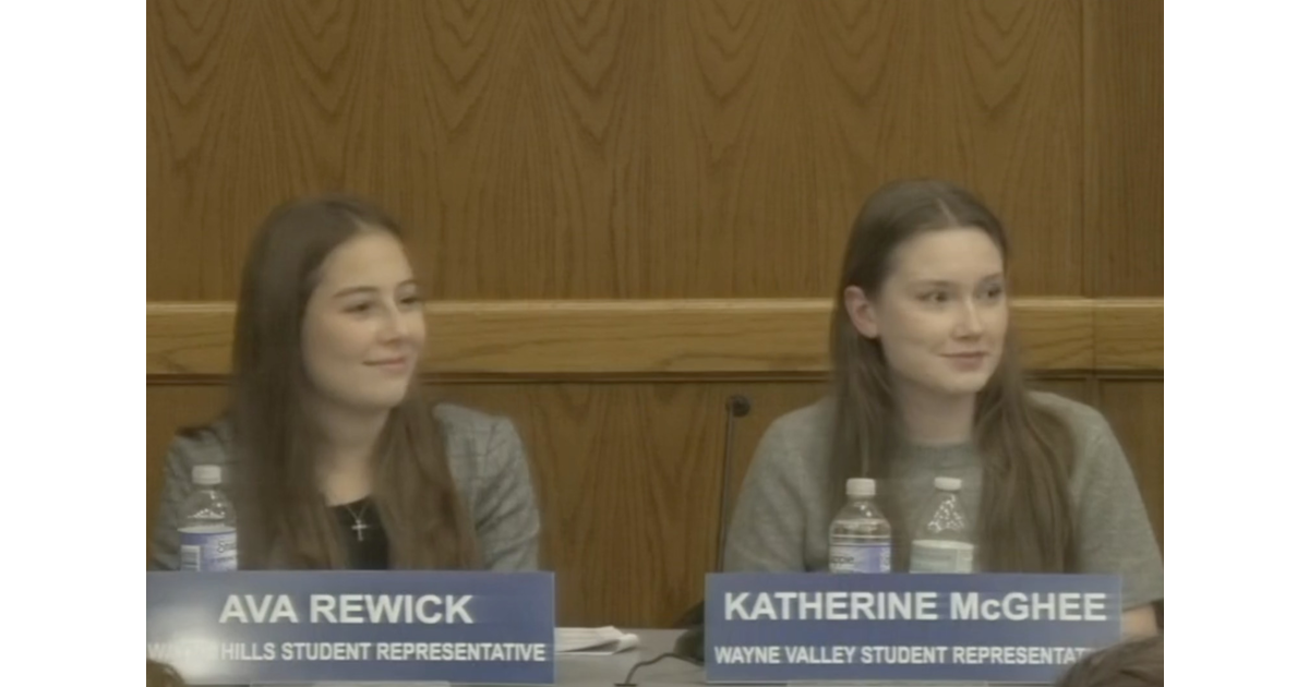 Introducing the 2023-2024 Student Representatives to the Wayne Board of ...
