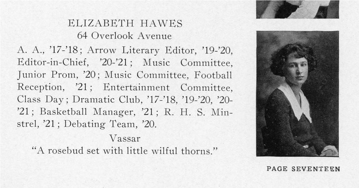 Notable Women of Ridgewood: Elizabeth Hawes | Ridgewood, NJ News ...