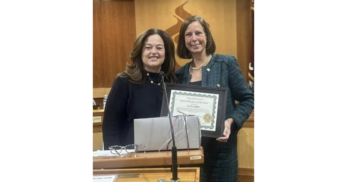 Leah Griffith Named Summit NJ's Volunteer of the Year | Summit, NJ News ...