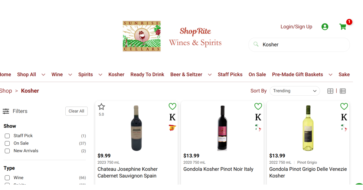 Getting Ready for Passover? ShopRite Wines & Liquors Has a Great Kosher ...
