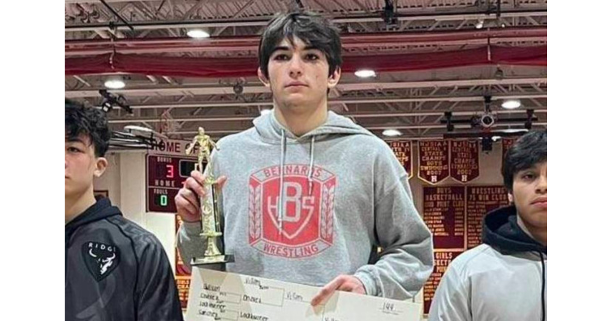Bernards Senior Nick Villani Secures NJSIAA Region 4 Championship Title ...