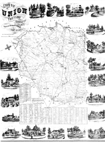 Remembering Union's Past With Replica of a 150 Year Old Map | Union, NJ ...
