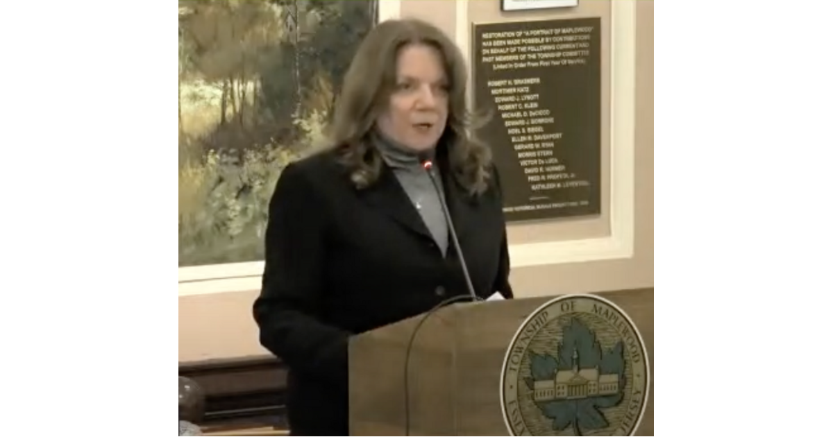 Maplewood Township Clerk Swears in Mayor Nancy Adams & First Native ...