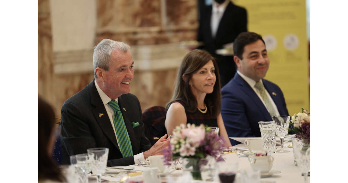 Gov. Phil Murphy and First Lady Tammy Murphy Return Home After Economic ...