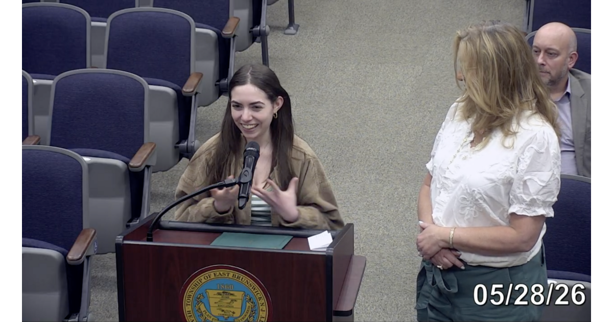 East Brunswick Honors Miley Weiner as 2026 Coca-Cola Scholar | East ...
