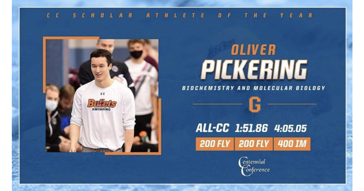 Oliver Pickering Is The Centennial Conference Scholar-Athlete of the ...