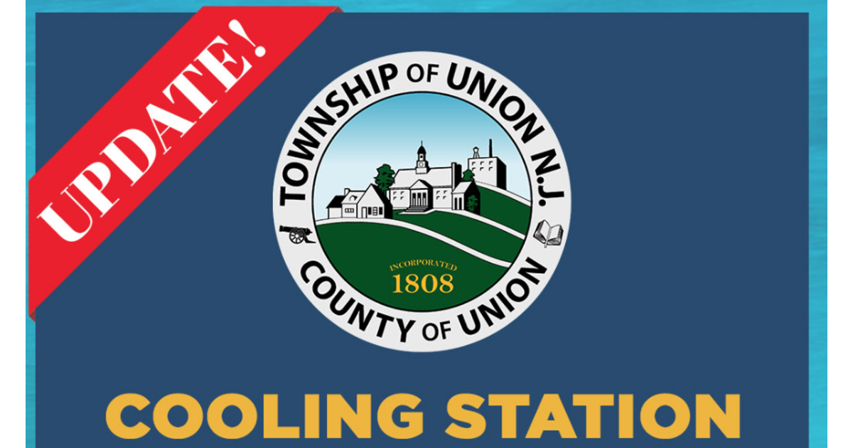 Cooling Center to Open at Noon Inside Union Arts Center | Union, NJ ...