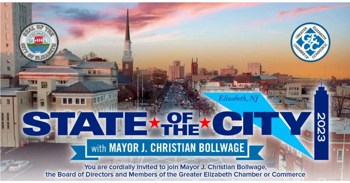 Mayor Chris Bollwage Presents State of the City Address | Elizabeth, NJ ...