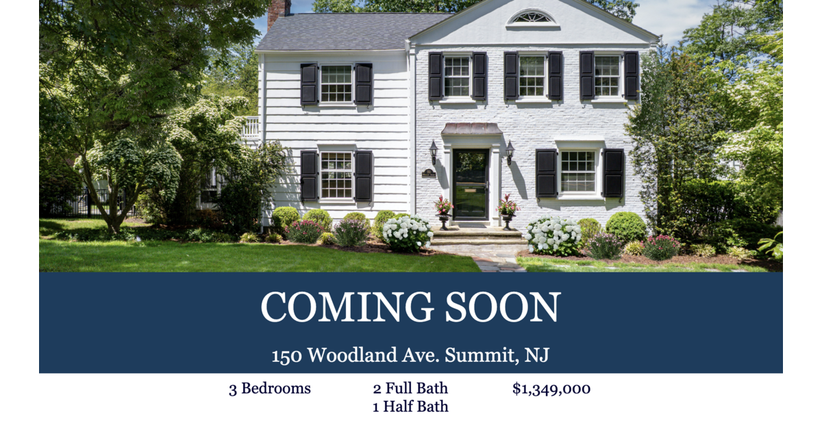 Come Visit this Stunning Colonial Home in Summit at their Open House! | Chatham, NJ News TAPinto ...