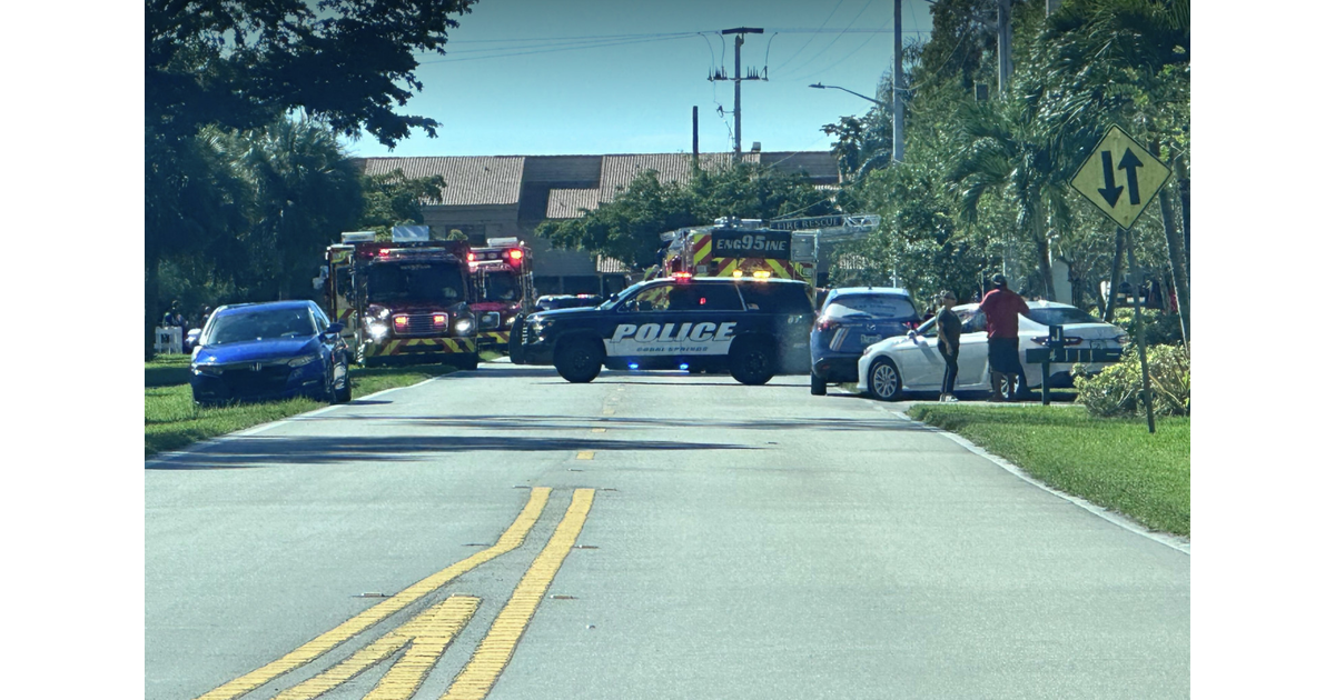 Police: No One Injured in Coral Springs Apartment Fire on Saturday ...