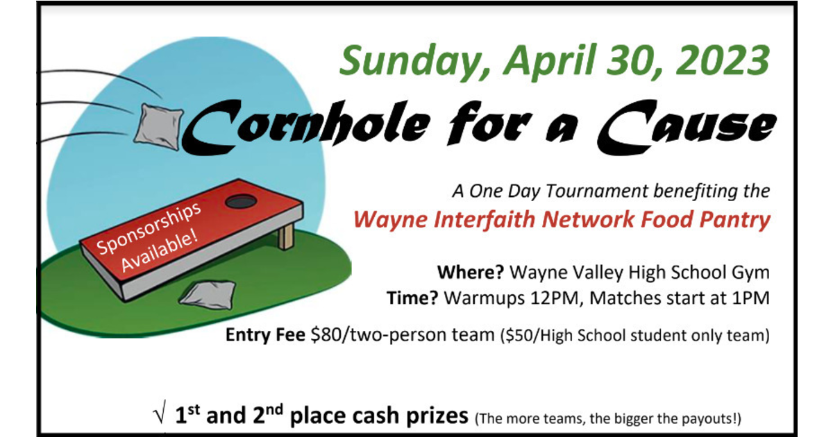 Cornhole for a Cause - Support the WIN Food Pantry and Compete for ...