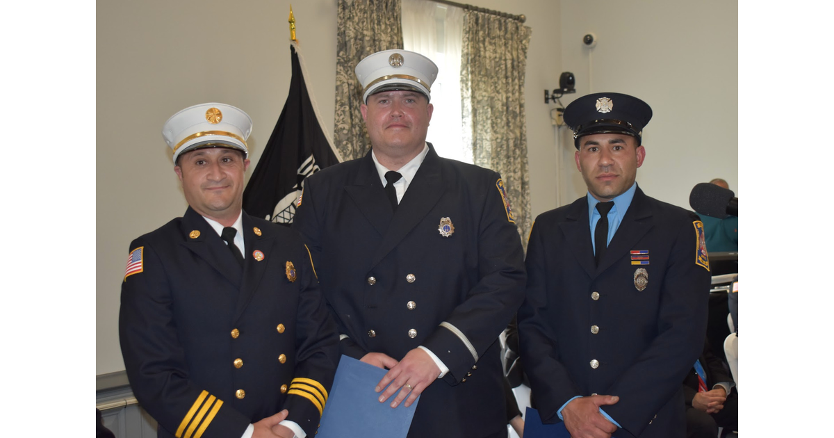 Union Fire Department Holds Service Awards Ceremony | Union, NJ News ...