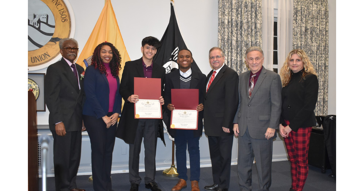 Headed to Princeton in the Fall, Two Union HS Seniors Receive Mayor's ...