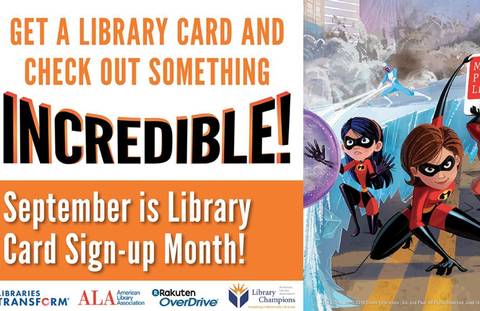 National Library Card Sign-Up Month Underway at the Union Public ...