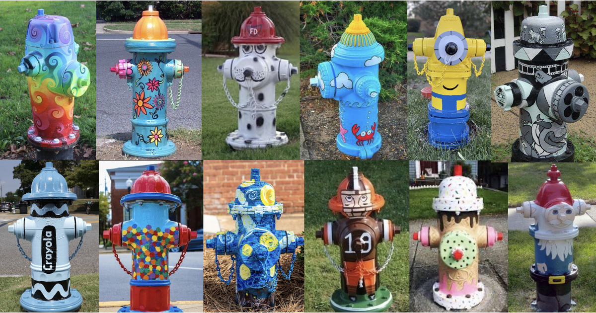 Coral Springs Researching Idea of Painting Colorful Themes on Fire ...