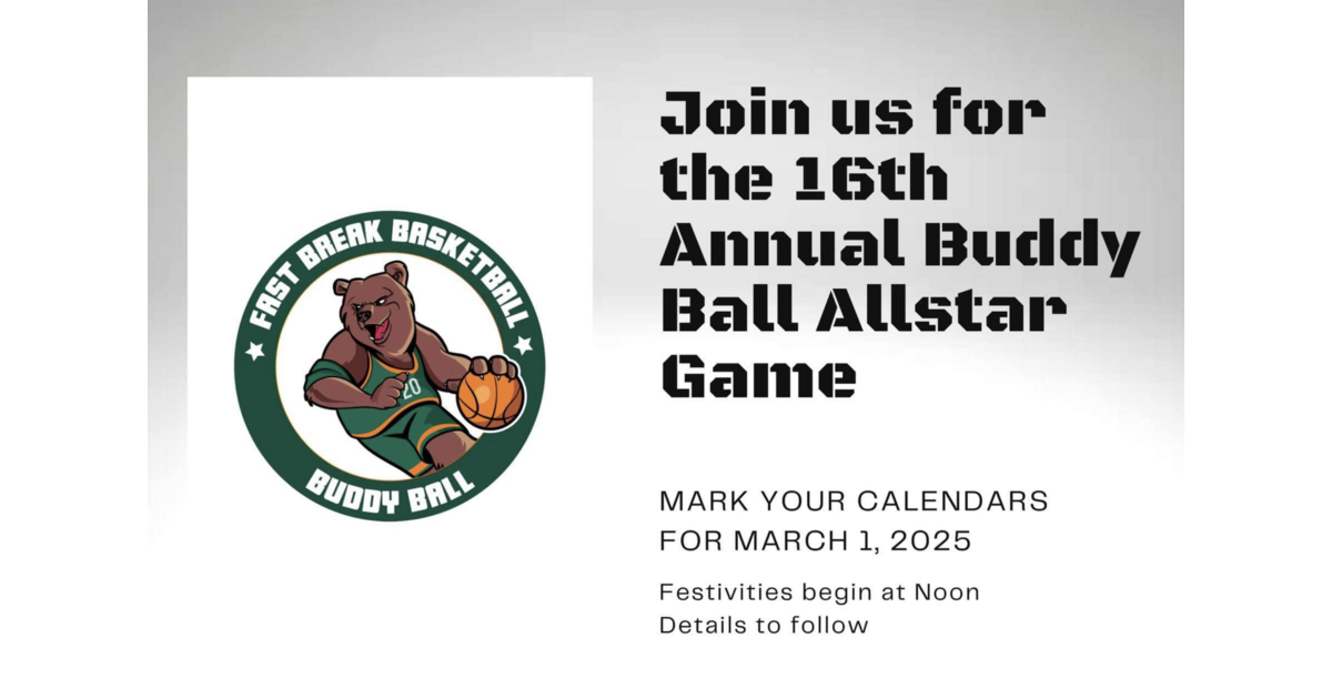 Join Your Community for the 16th Annual Buddy Ball All-Star Game | East ...