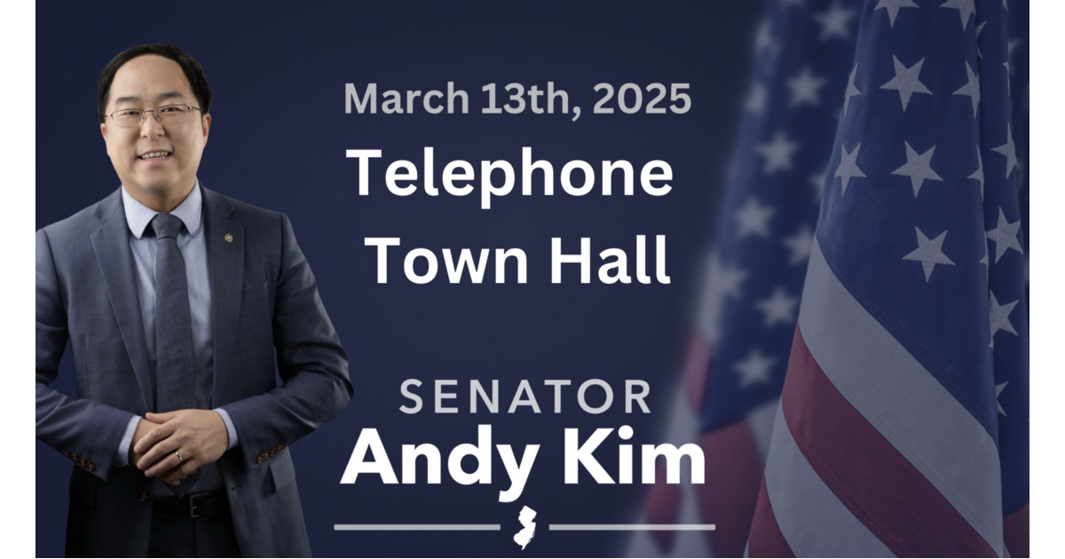 Senator Andy Kim to Host Live Town Hall | East Brunswick, NJ News ...