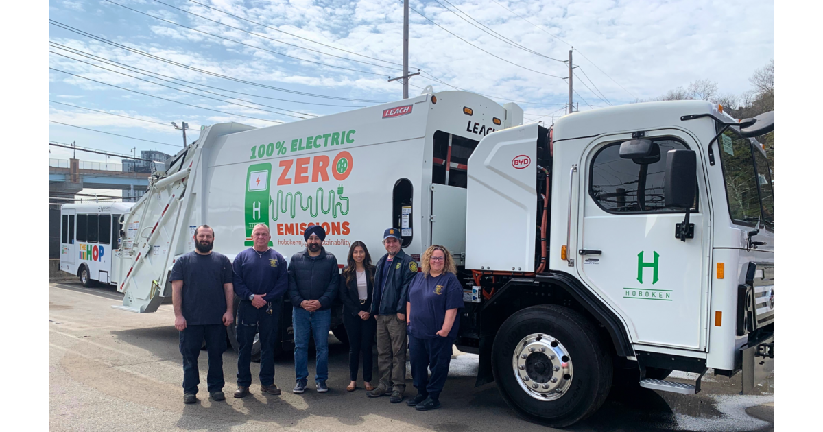 Hoboken Introduces Electric Garbage Truck & Two Hop Buses | Hoboken, NJ ...