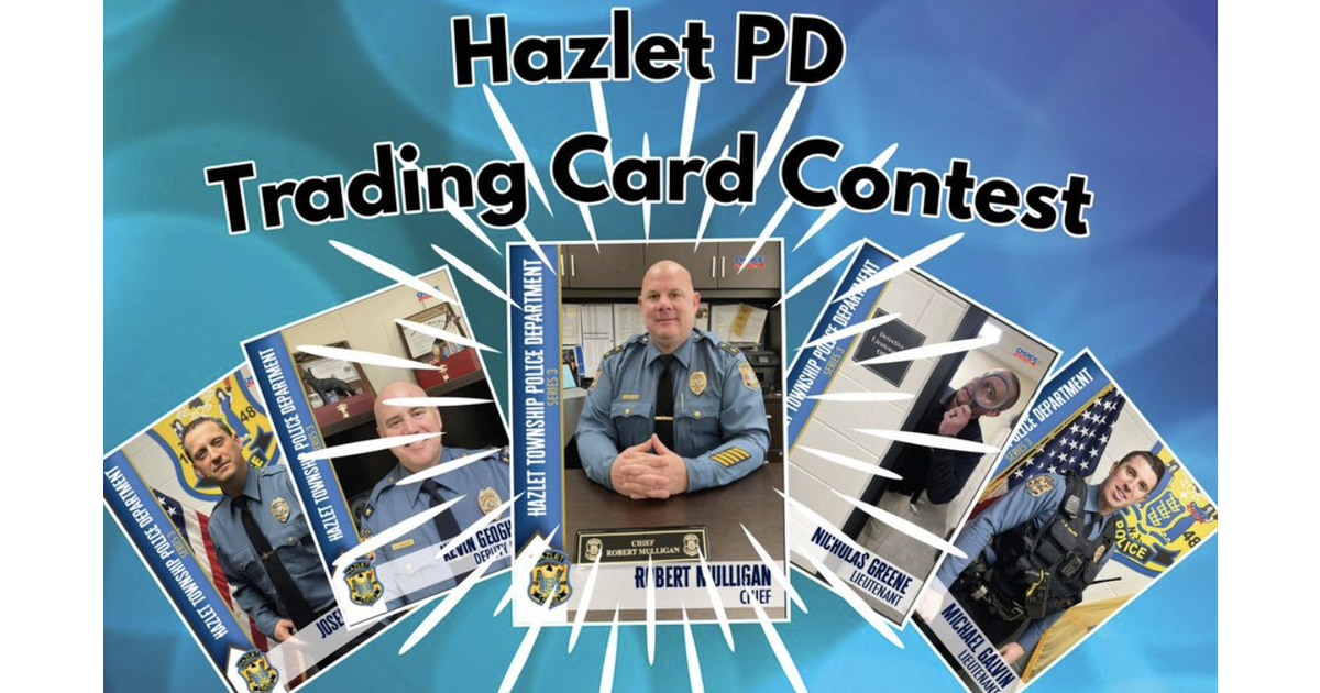 Hazlet Police: Trading Card Contest is Happening Now, Continuing ...