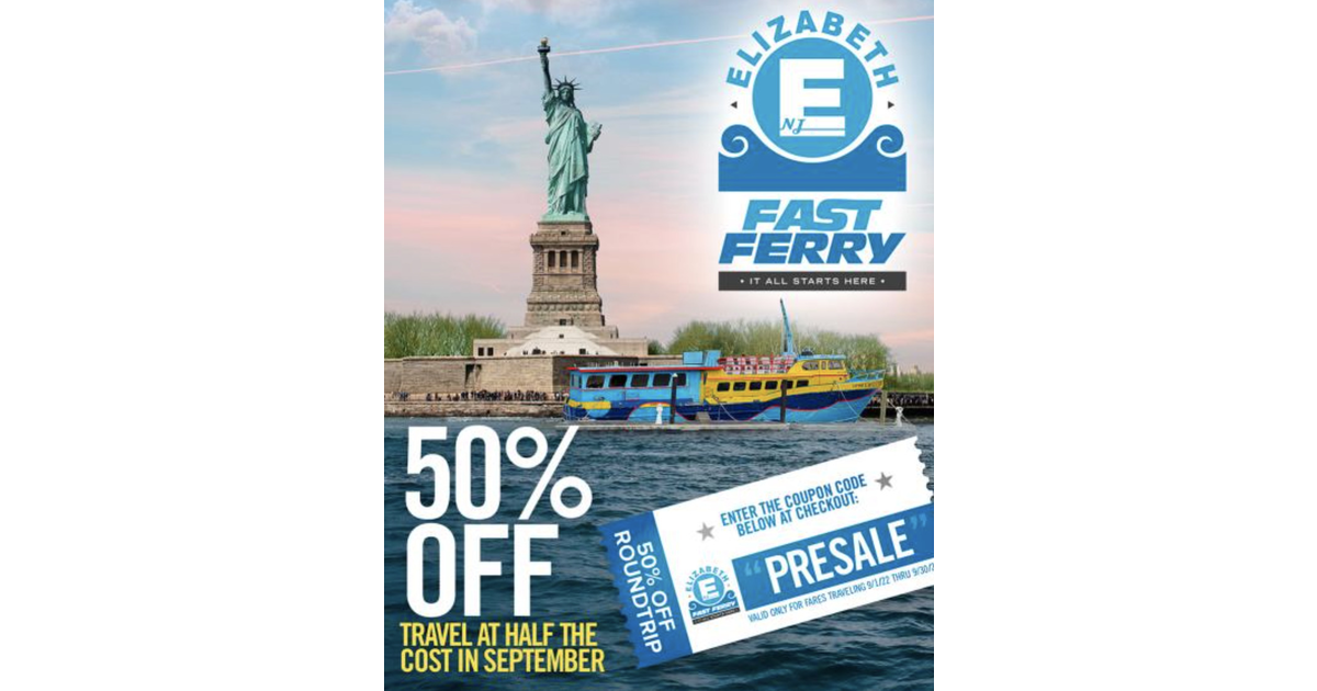 Elizabeth Fast Ferry Launch Delayed By Coast Guard, Inaugural Voyage ...