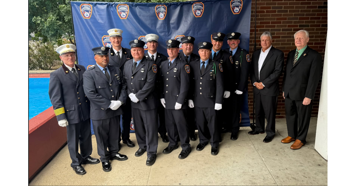 Bayonne Fire Departmet Celebrates Promotions of Nine | Bayonne, NJ News ...