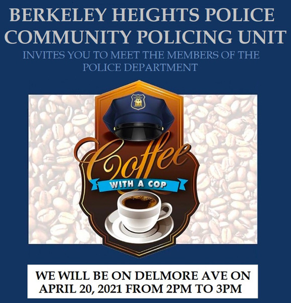 Coffee with a Cop: Meet Members of Berkeley Heights Police Deptartment ...