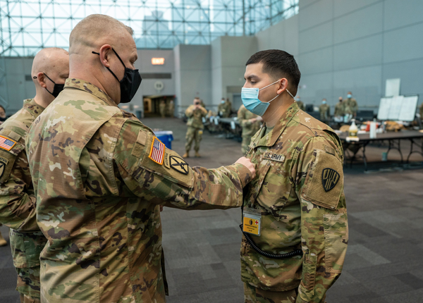 Union National Guard Soldier Receives New Rank, New Responsibilities ...