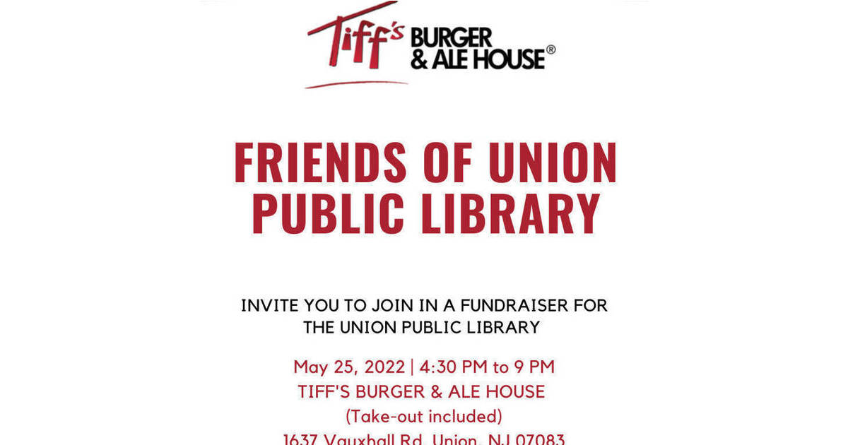 Fundraiser to Support the Friends of the Union Public Library | Union ...