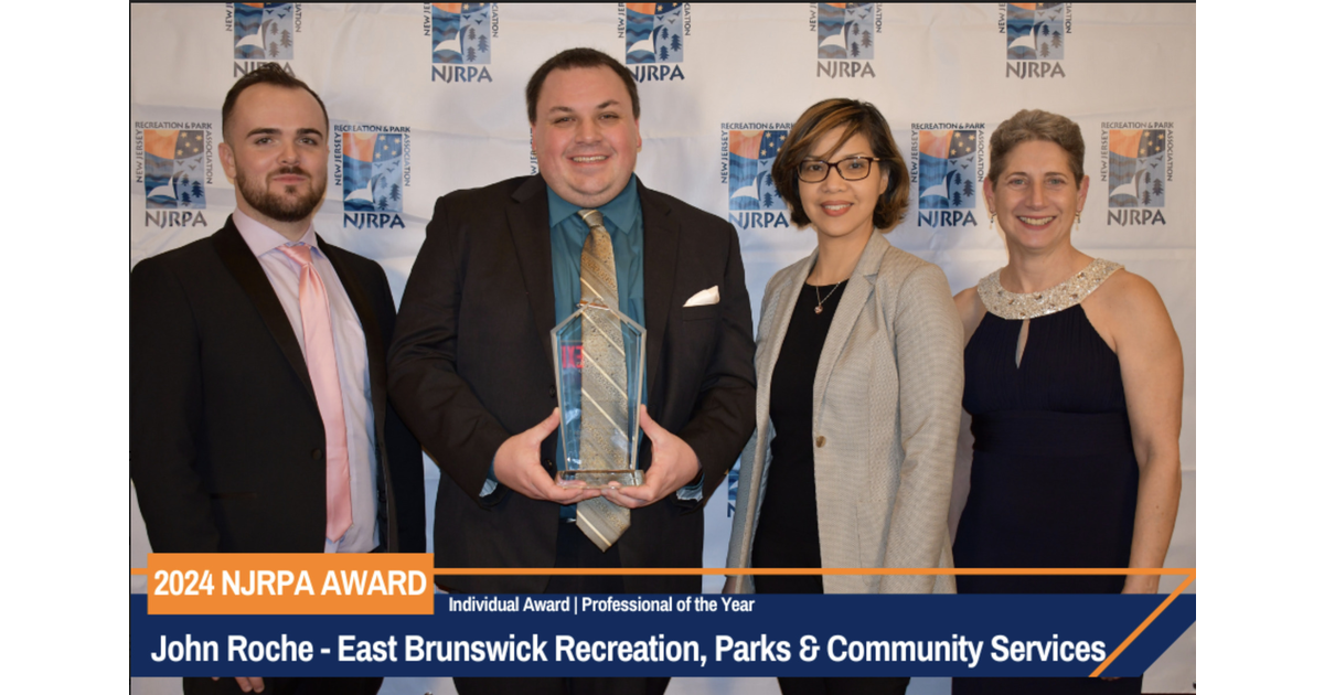 East Brunswick's John Roche Receives New Jersey Recreation and Park ...