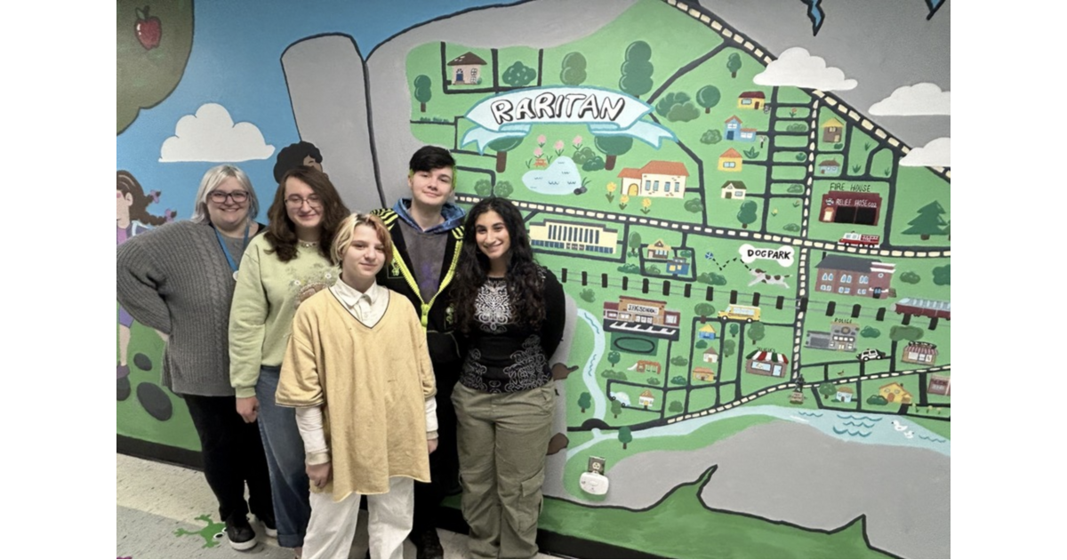 Boro Council Praises Raritan Girl who Painted School Mural ...
