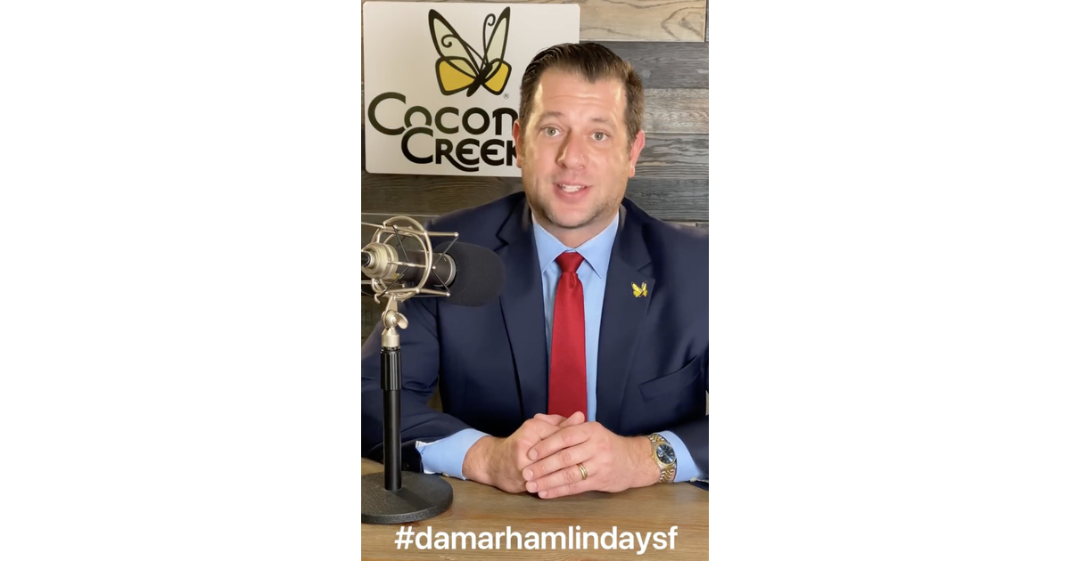 Coconut Creek Mayor Josh Rydell: City Will Proclaim Jan. 15 as Damar ...