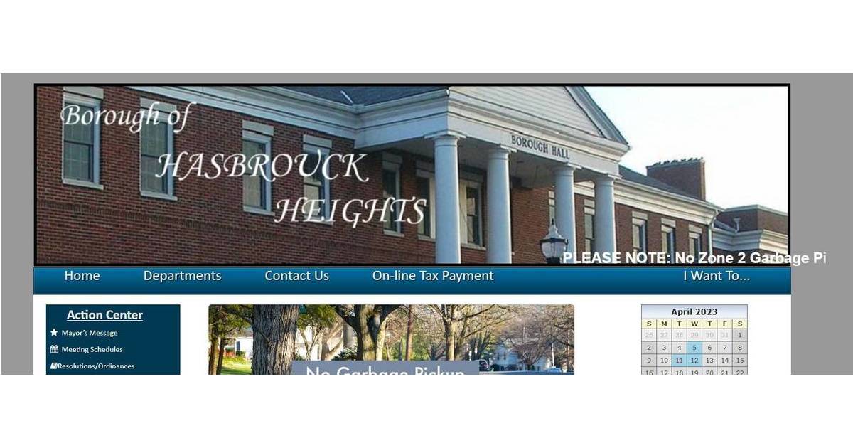 Hasbrouck Heights to Unveil New Website Next Week | Hasbrouck Heights ...