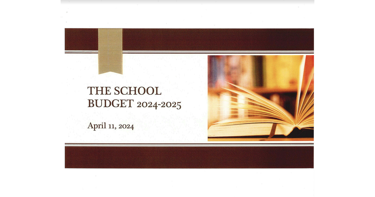 The Takeaway: School Budgeting Process and Planning Delivered at Board ...