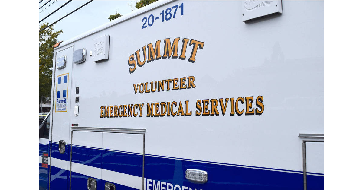 Summit EMS Report - August, 2022 | Summit, NJ News TAPinto
