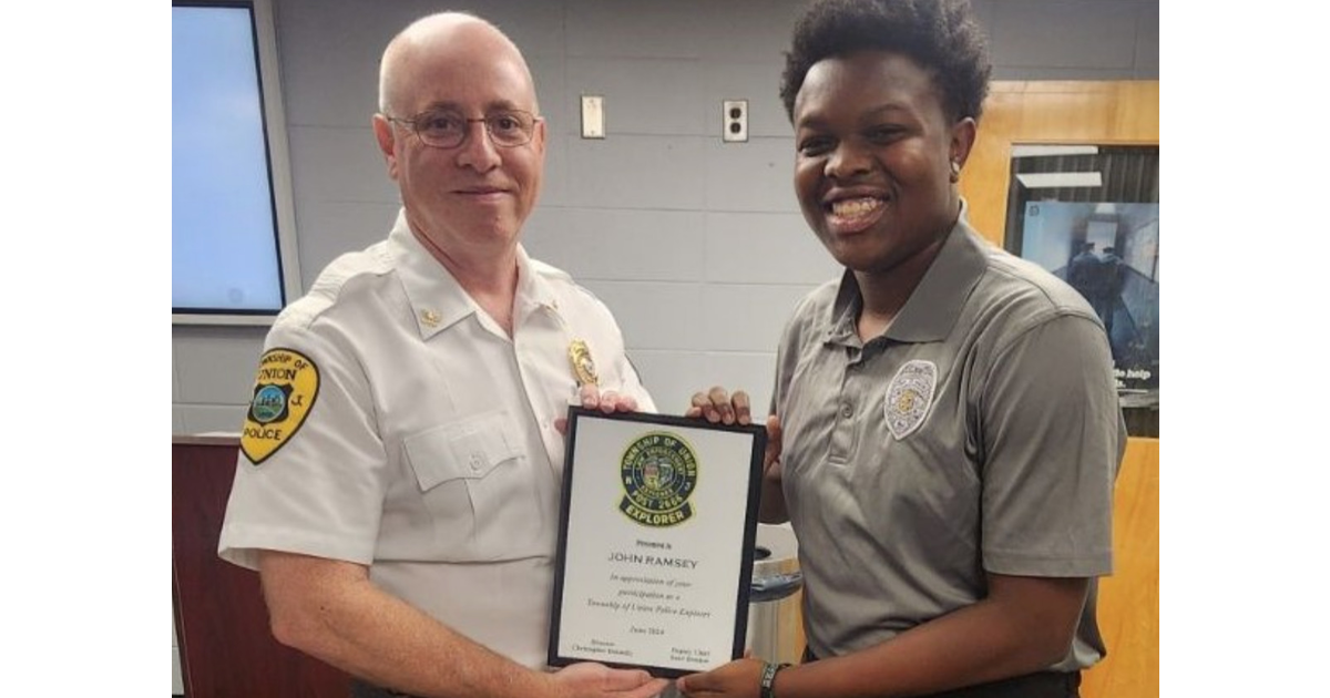 Three Seniors Graduate from Union Police Explorers Program | Union, NJ ...