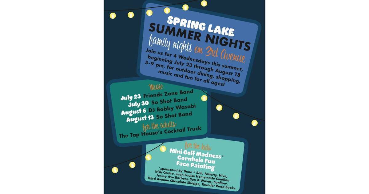 Spring Lake’s Hottest Summer Tradition Is Here—Pass It On! | Gold Coast ...