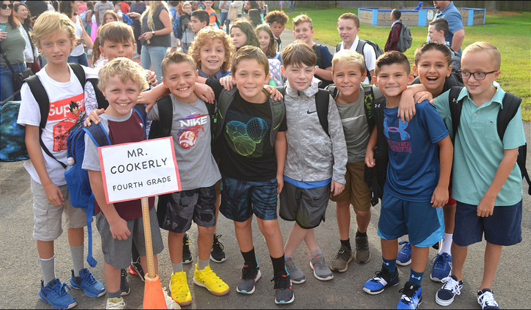 They're Back! Scenes from the First Day of School in Scotch Plains ...
