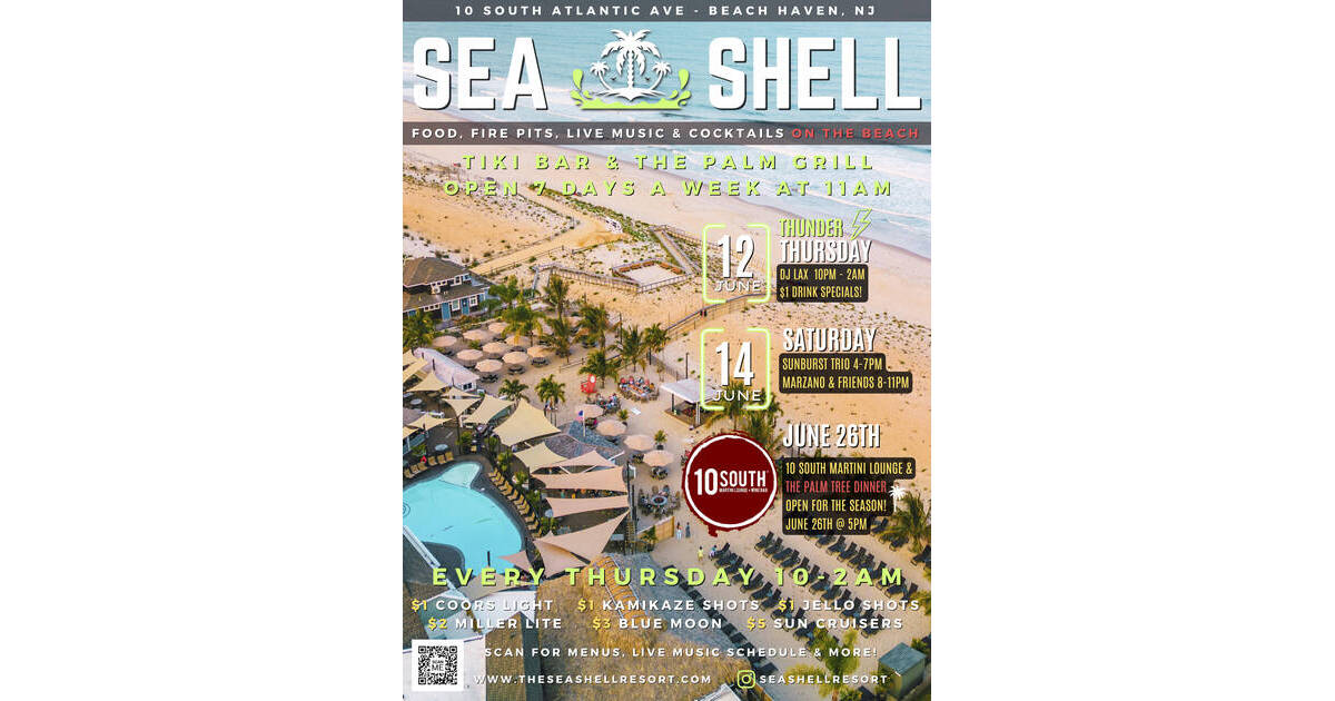 Sea Shell Beach Resort: Jam Packed Fun in Beach Haven Happening Now ...