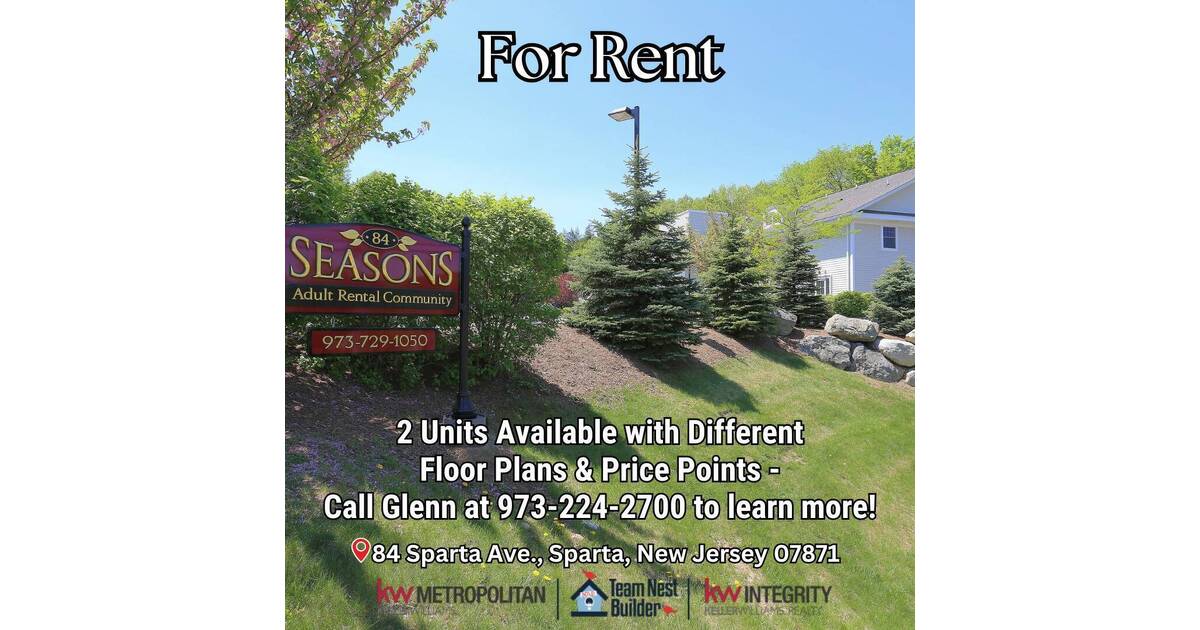 2 Units Available For Rent at The Seasons of Sparta, Active Adult ...