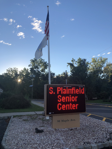 South Plainfield Senior Center Gets New Electronic Sign | South ...