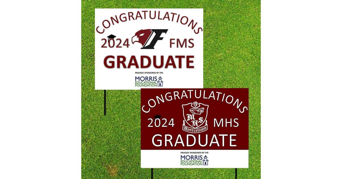 Morristown High School and Middle School Graduates Gifted Senior Signs ...
