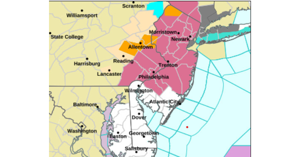 National Weather Service Has Issued a Severe Thunderstorm Watch Until 9 ...