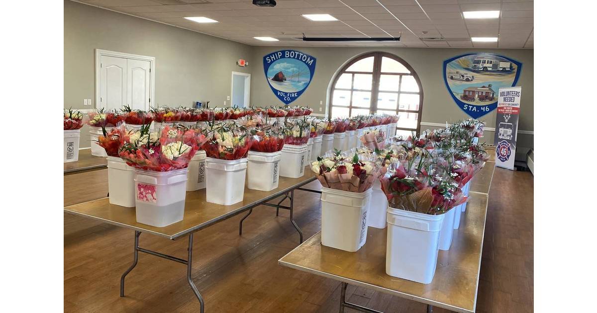 Rose Bouquet Sale to Benefit Ship Bottom Volunteer Fire Company Today ...